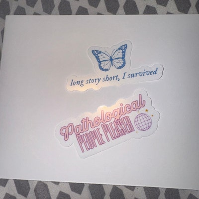 Taylor Sticker Tortured Poets Fortnight Typewriter New Album Quote ...