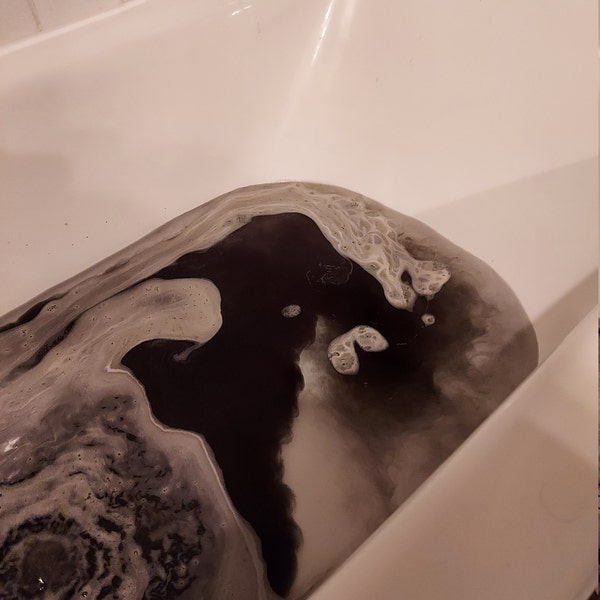 Obsidian Bath Bombs, Darker Than a Demon's Soul, Best Seller! Vegan ...