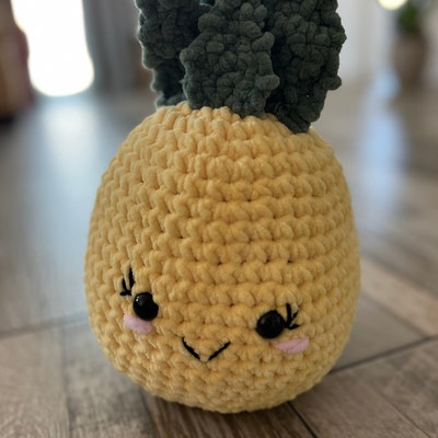 CROCHET PATTERN: Fruit Keychains Easy Amigurumi Downloadable - Etsy