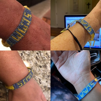 Friendship Name Bracelets - Etsy