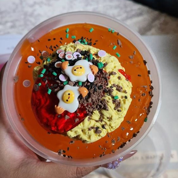 Ramen Bowl, DIY Slime, Ramen Slime, Jelly Slime, Jelly Creme Slime ...