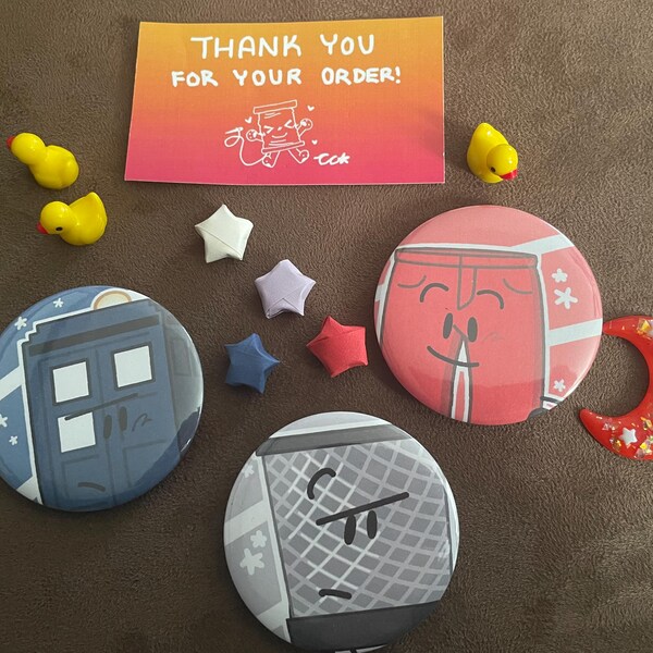 Custom Design Pin Button Accessory Battle for Dream Island BFDI ...