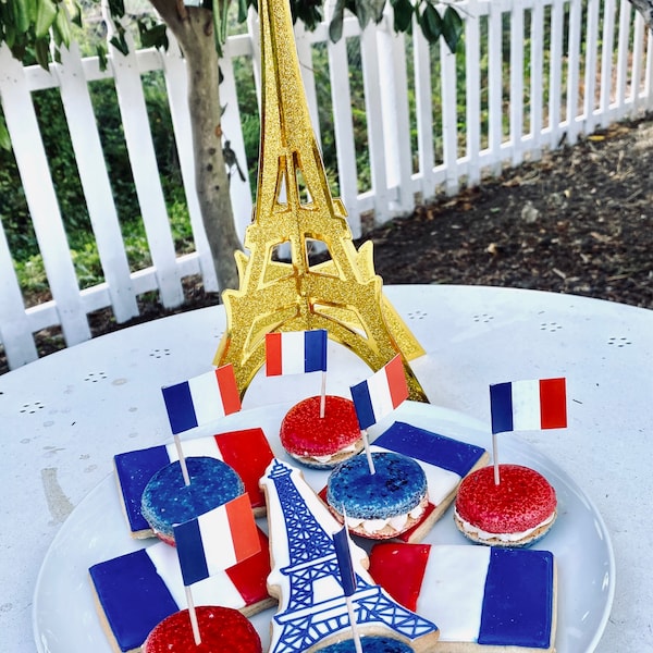 French Themed Cookie Collection - Etsy