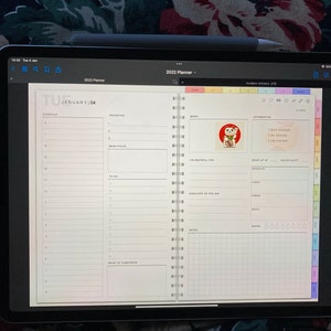 Digital Notebook Student Notebook 600 Pages Dividers | Etsy