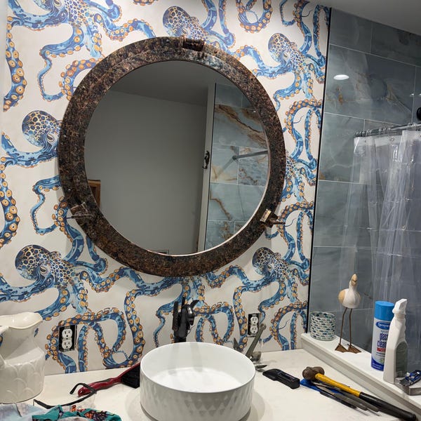 Pair of 2 Light Curved Shades Handmade Vintage Wall Mid Century Modern ...