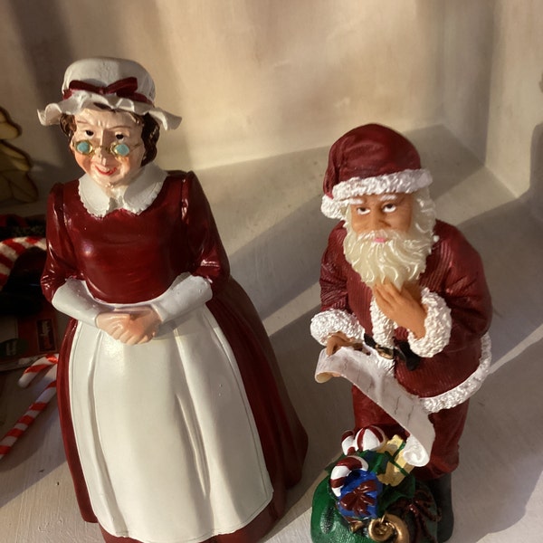 Mrs Claus Standing Figurine for 12th Scale Dolls House - Etsy