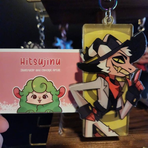 Helluva Boss 3D Acrílico Encanto Stolas Blitz Stolitz Millie Moxxie ...