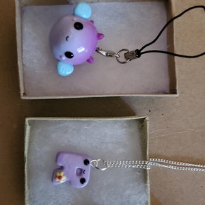 Kawaii Puffer Fish Charm, Pufferfish Charm, Polymer Clay Charms ...