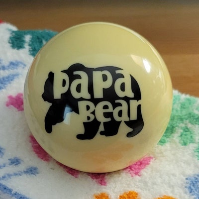 USA Custom Pool and Billiard Cue Ball Great Gift for Birthday ...