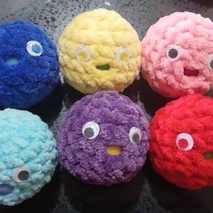 Stress Blobs PATTERN/ Crochet Fidget Toy Pattern/ Crochet Fidgets/ No ...