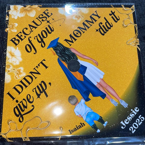 Case Closed Graduation Cap Topper, Funny Criminal Justice Grad Cap ...