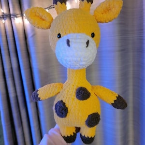 Giraffe Crochet Pattern, Giraffe Amigurumi Pattern, Plush Bulky Yarn ...