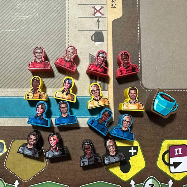 ARK NOVA Meeples Upgrade Kit Stickers • Decals Kit • Premium Materials! - Etsy