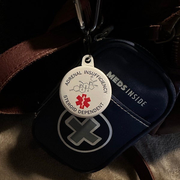 Epilepsy Medication Inside Medical Alert Patch Custom ID for Medic ...