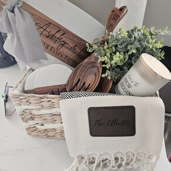 Custom Housewarming Gift Basket Realtor Closing Gift for Buyer ...