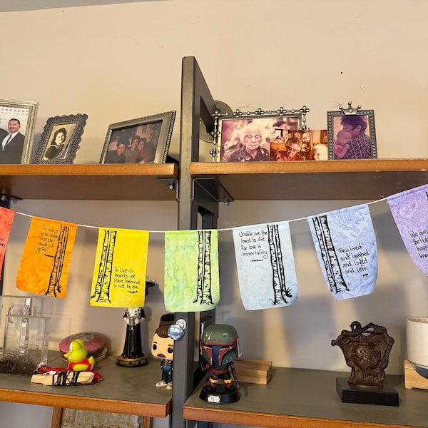 Courage Flags (small) Gratitude Flags, Prayer Flags - Etsy