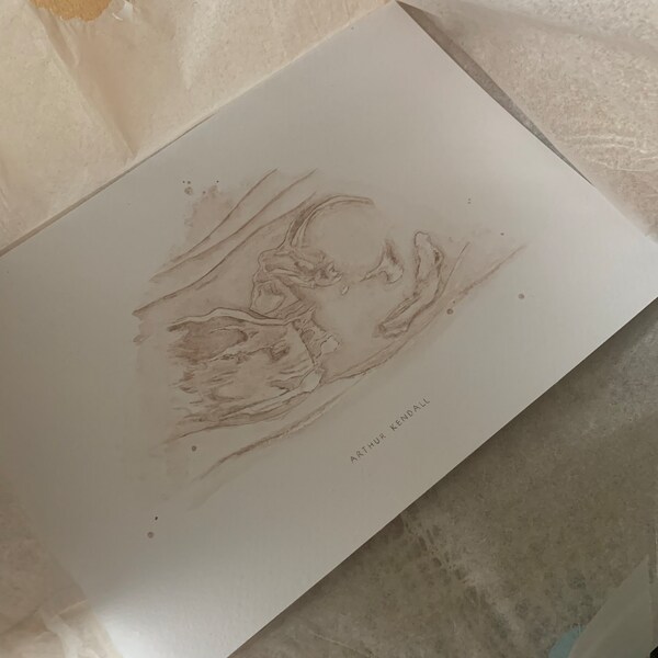 Embryo Art | Ivf Painting | Embaby Art | Hand-painted Nursery Decor ...