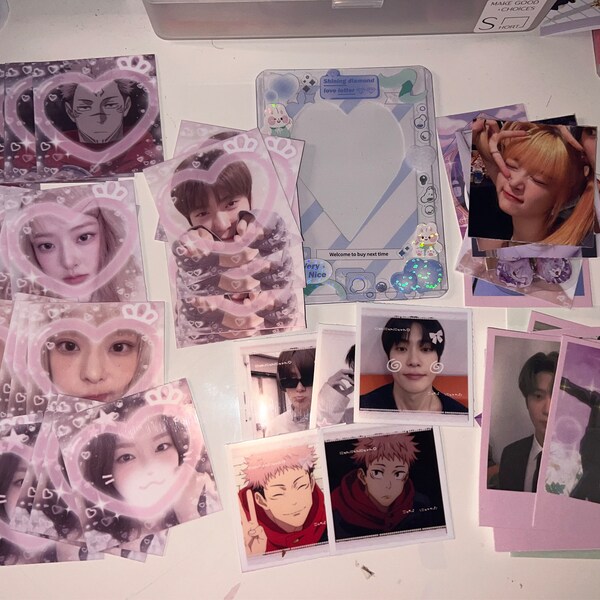 Aespa Sticker Kpop Stickers Waterproof Stickers Pink Kpop Stickers ...