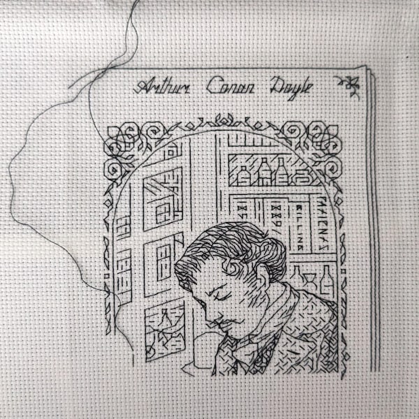 Temperature Stitch - Gothic Cathedral With Stained Windows - Modern ...