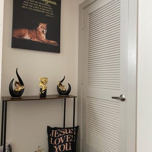 Lion Wall Art Be the Calmest Person in the Room Motivational Quotes ...