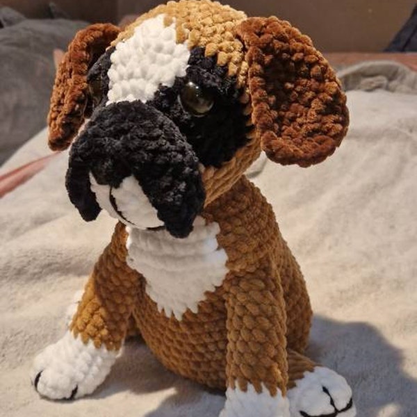 Amigurumi Pattern BOXER/ Crochet Pattern Boxer Dog/ Amigurumi Pattern ...