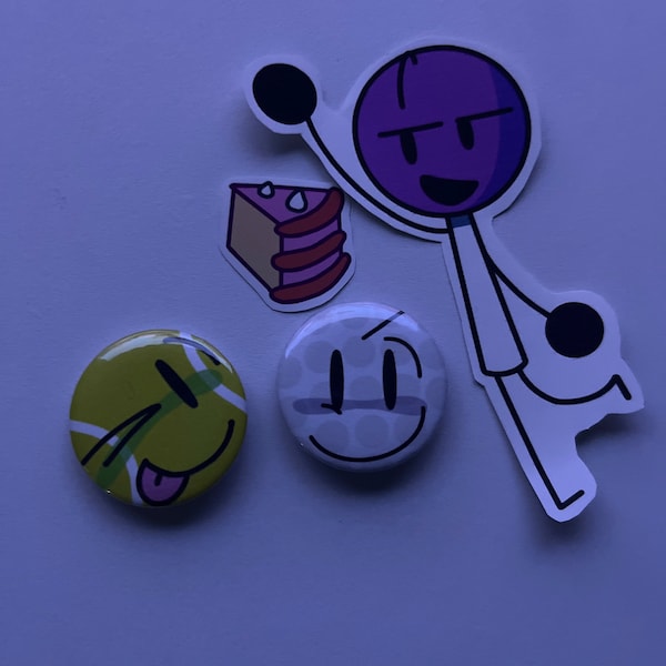 Bfb Tennisball and Golfball Buttons - Etsy