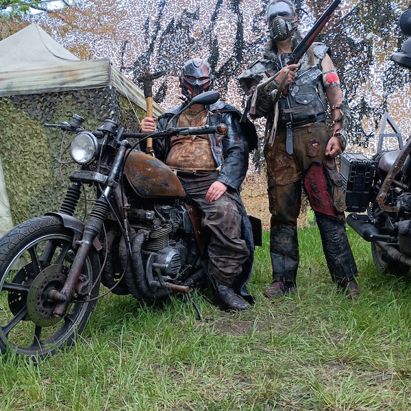 Post Apocalyptic Cyberpunk Scavenger Rig Backpack - Water, Oxygen ...