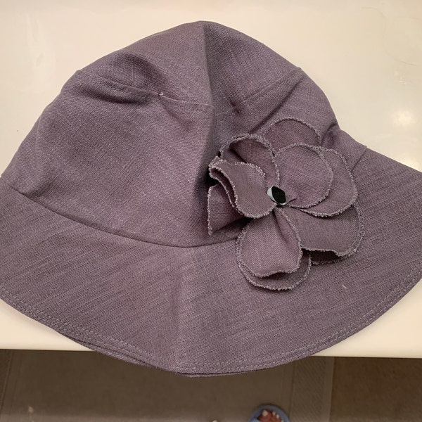 Black Boiled Wool Cloche Hat: Handmade Angular Brim Winter Hat - Etsy