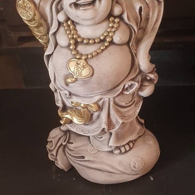 Retro Smiley Face Ornament Funny Face Garden Statue Unique Bust ...