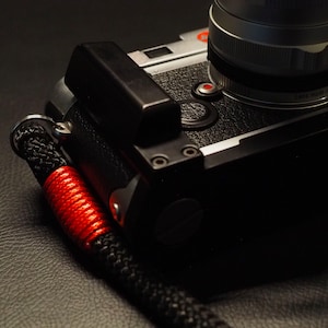 Checkered Black/silver Handmade Camera Strap - Etsy