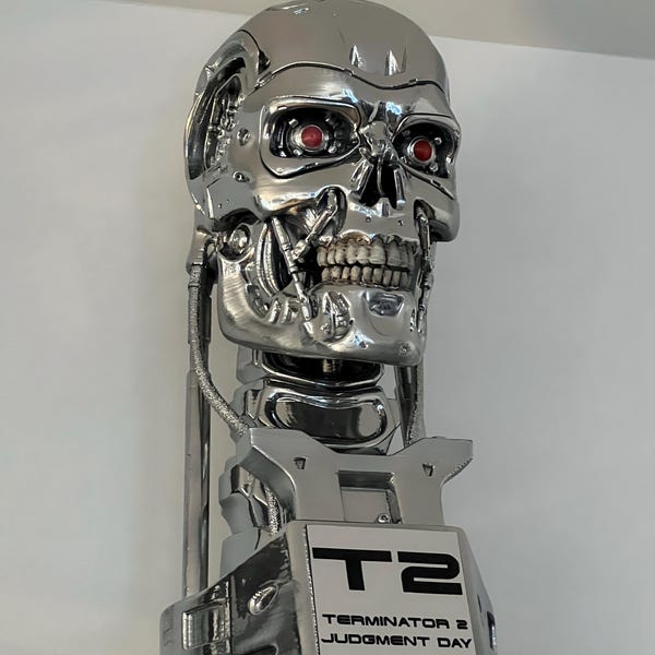Terminator T-800 Head 1:1 Scale Bust - Etsy