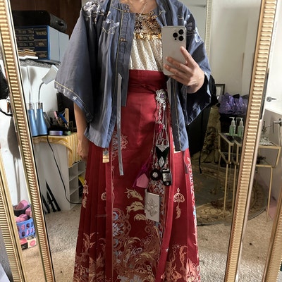 Beautiful Elegant Fairy Hanfu Dress/chinese Traditional Embroidered ...