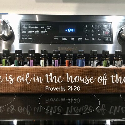 Essential Oil Shelf // Oil Storage // Oil in the House of the - Etsy