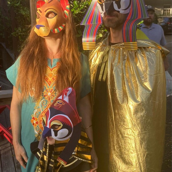 Osiris Printable Mask. Egyptian Mask. Osiris God Mask. Osiris Cosplay ...