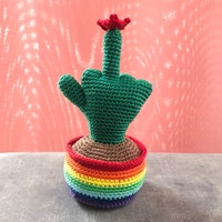 Cactus Hand CROCHET PATTERN / Amigurumi Cactus PDF English - Etsy Australia