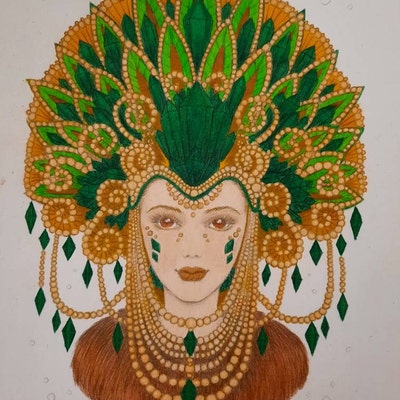 Pearl Coloring Page Printable Adult Colouring Pages Book - Etsy