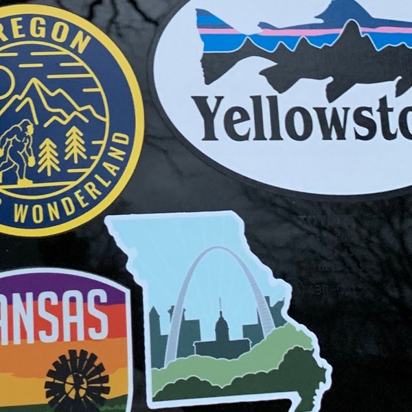 Idaho Sticker | State Sticker | Weatherproof | Sticker for Hydroflask ...