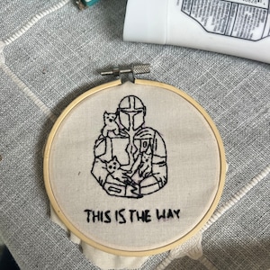 PDF Alien Cat Embroidery Pattern Cat Embroidery Pattern Embroidery ...