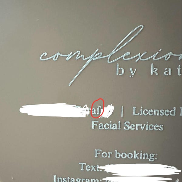 Arched QR Code Social Media Sign 6x7.75 Scannable Table Desk Signage ...