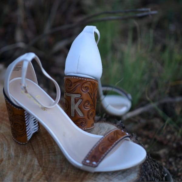 Customizable Hand-tooled Leather on Converse - Etsy