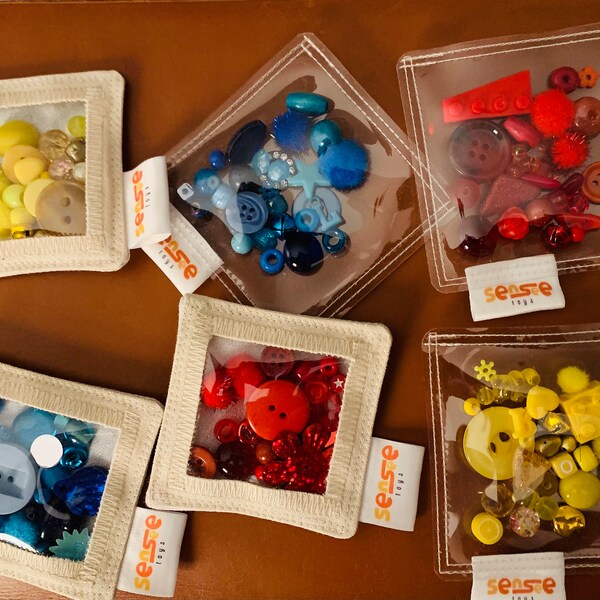 Sensory Toy With River Stones and Tree Branch Pieces for Young Children ...