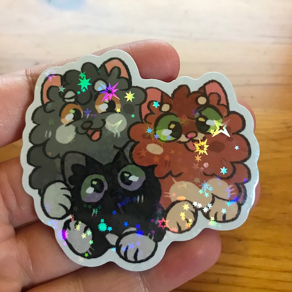 Warriors Cute Cat Art Print - the New Prophecy - Etsy