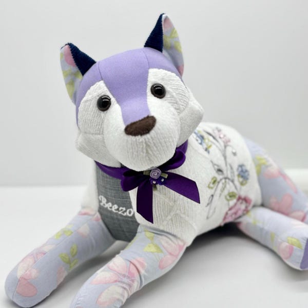 Memory Stuffed Animal Made Out of Outgrowing Baby Clothes, Memory Teddy ...