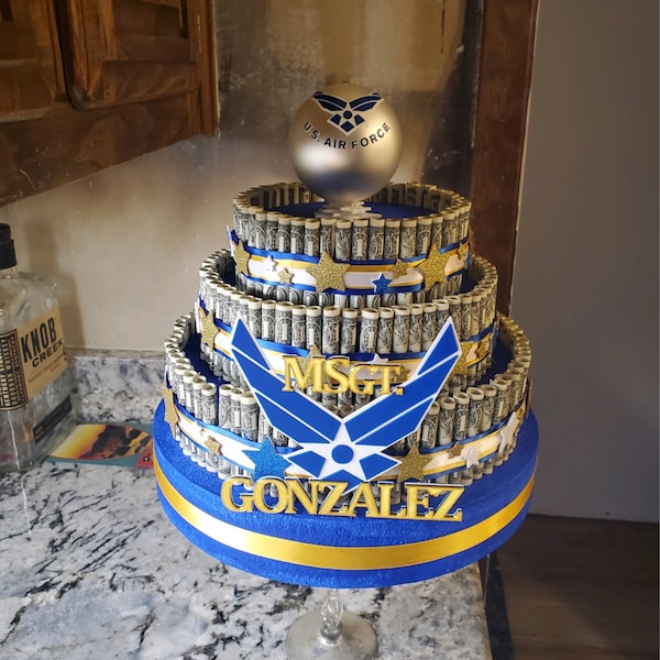 Air Force Insignia Custom Military Cake Topper - Etsy