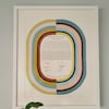 Colors of a Life Together Ketubah | Jewish/interfaith/quaker Wedding ...