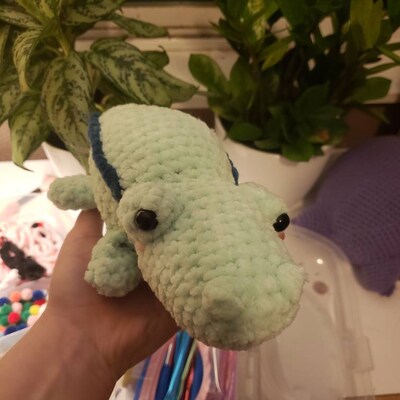 Newt the Alligator Crochet Pattern PDF Download - Etsy