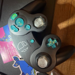 Custom OEM Gamecube Shells Ganondorf the Legend of Zelda Custom Painted ...