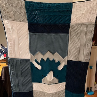 FOREVER Pattern for Crocheted Blanket. - Etsy