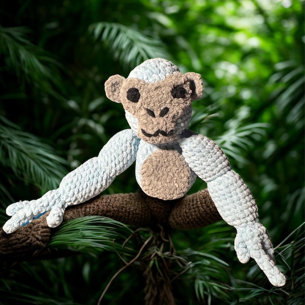 Crocheted Gorilla Tag Pattern - Etsy