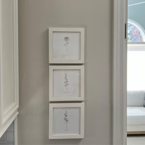 Watercolor Birth Month Flower Prints Floral Garden Collage - Etsy